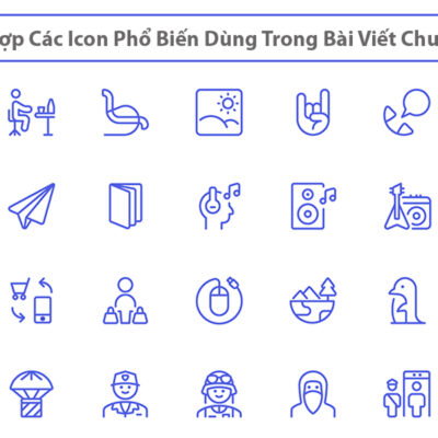 Tổng Hợp Các Icon Phổ Biến Dùng Trong Bài Viết Chuẩn SEO - Nowpack